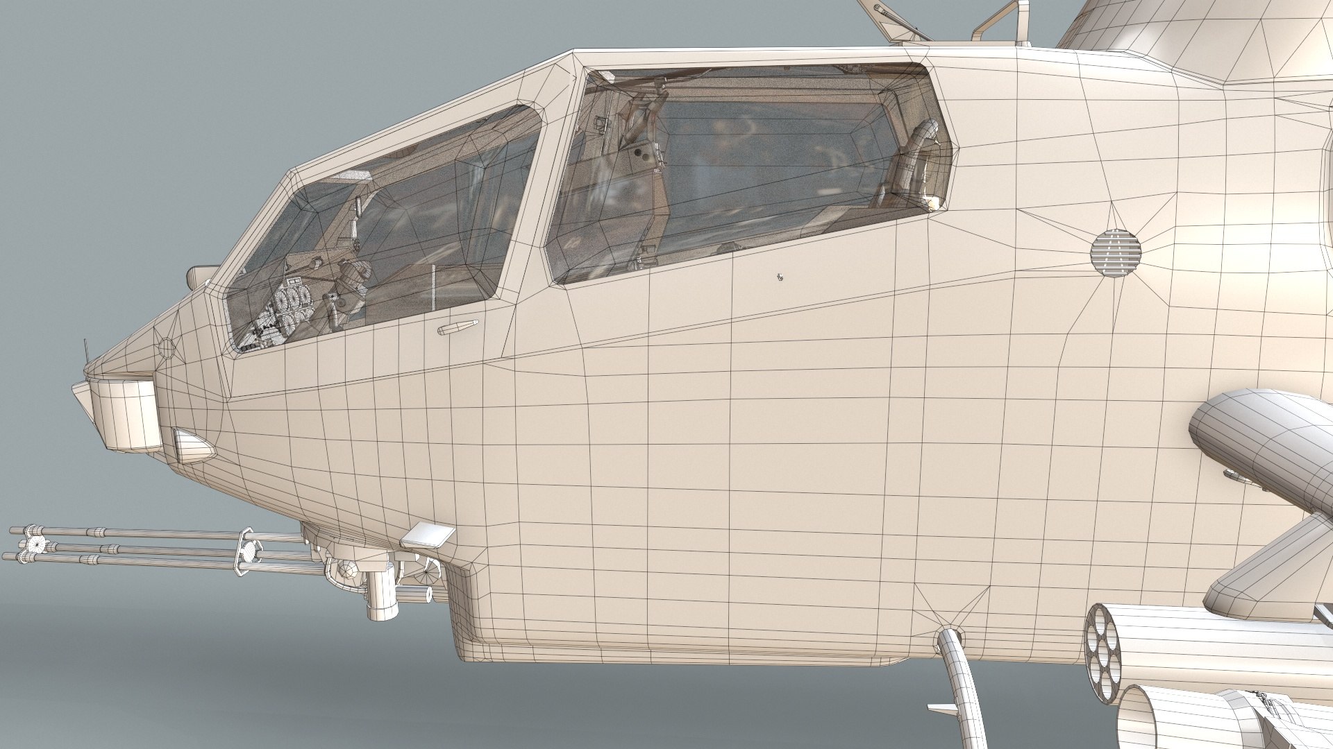 Bell AH-1S Cobra JGSDF Winter Static 3D model - TurboSquid 2097188