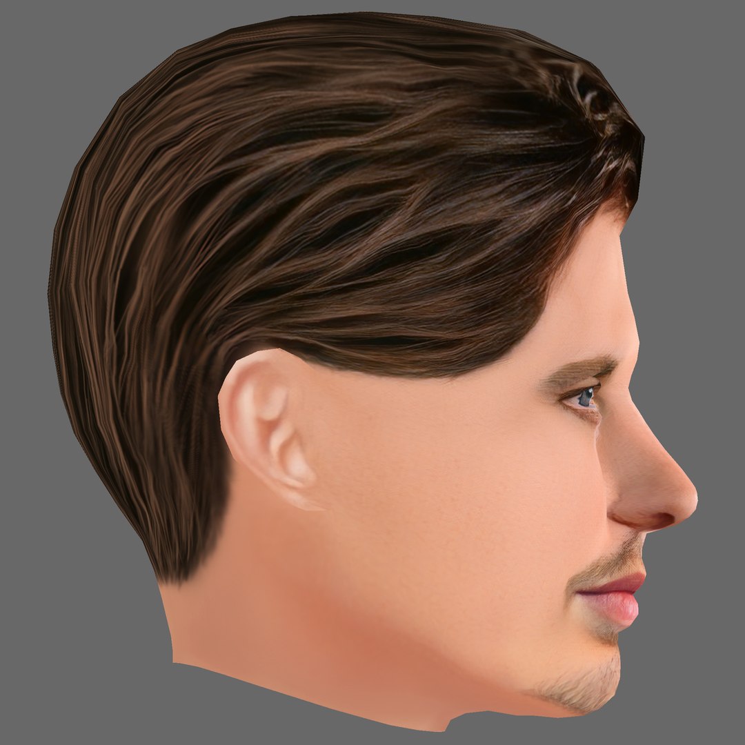 Austin Butler Head - Low Poly Head For Game 3D Model - TurboSquid 2218314
