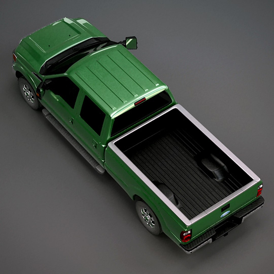 3d Heavy Duty Crew Cab Model