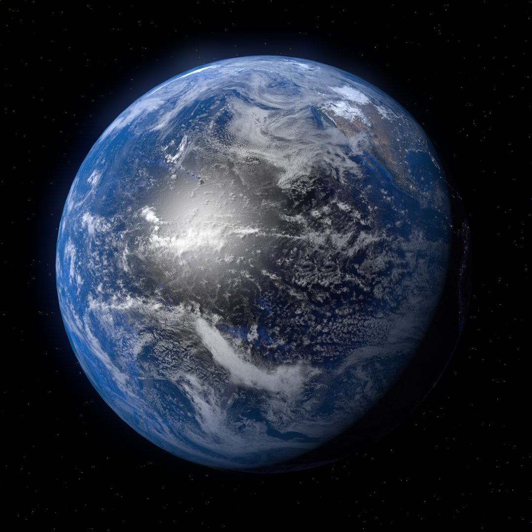 3ds max earth