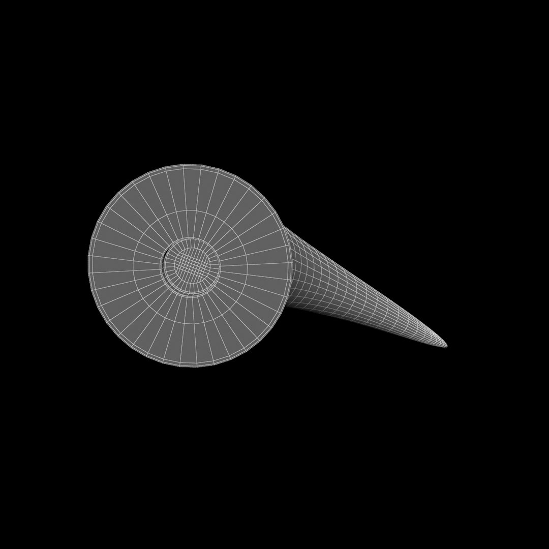 Horn print object 3D model - TurboSquid 1284435