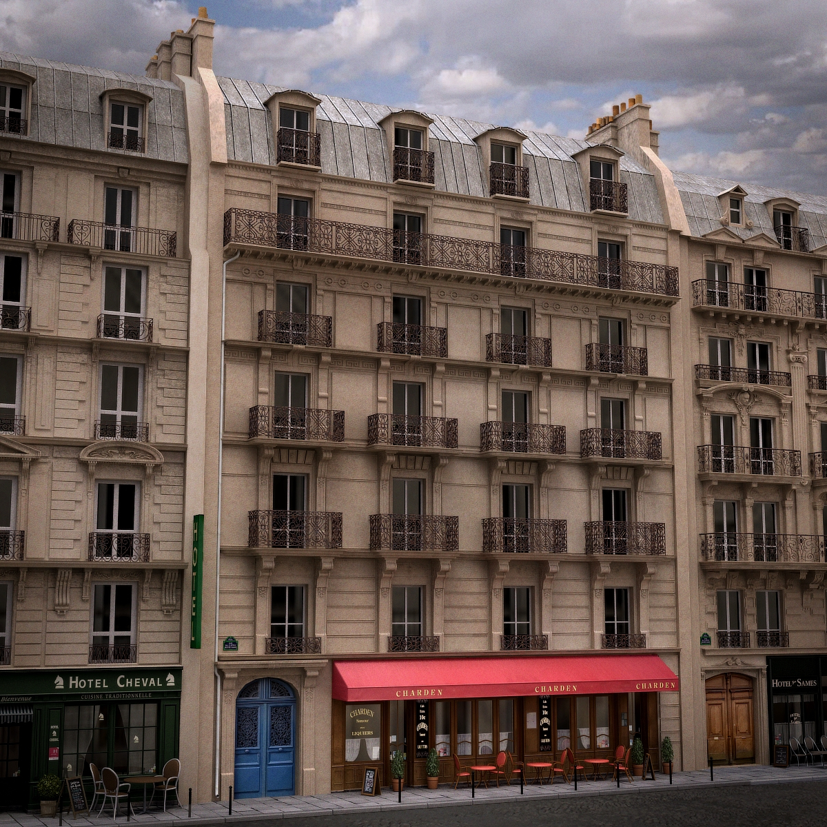 france building tenement lwo