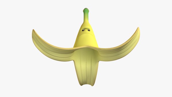 modelo 3d Giant Banana Mario Kart - Activos de Super Mario - TurboSquid ...