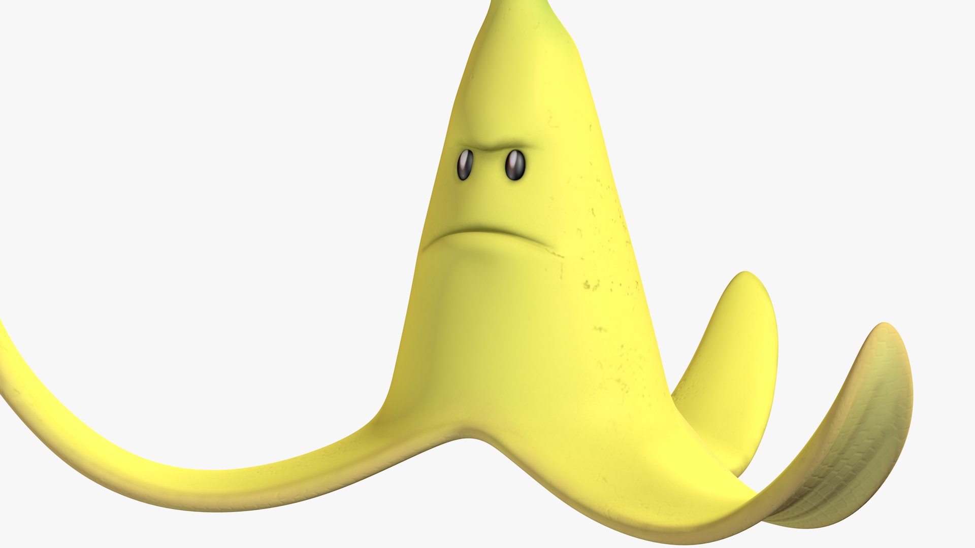 Giant Banana Mario Kart 3D Model - TurboSquid 1534541