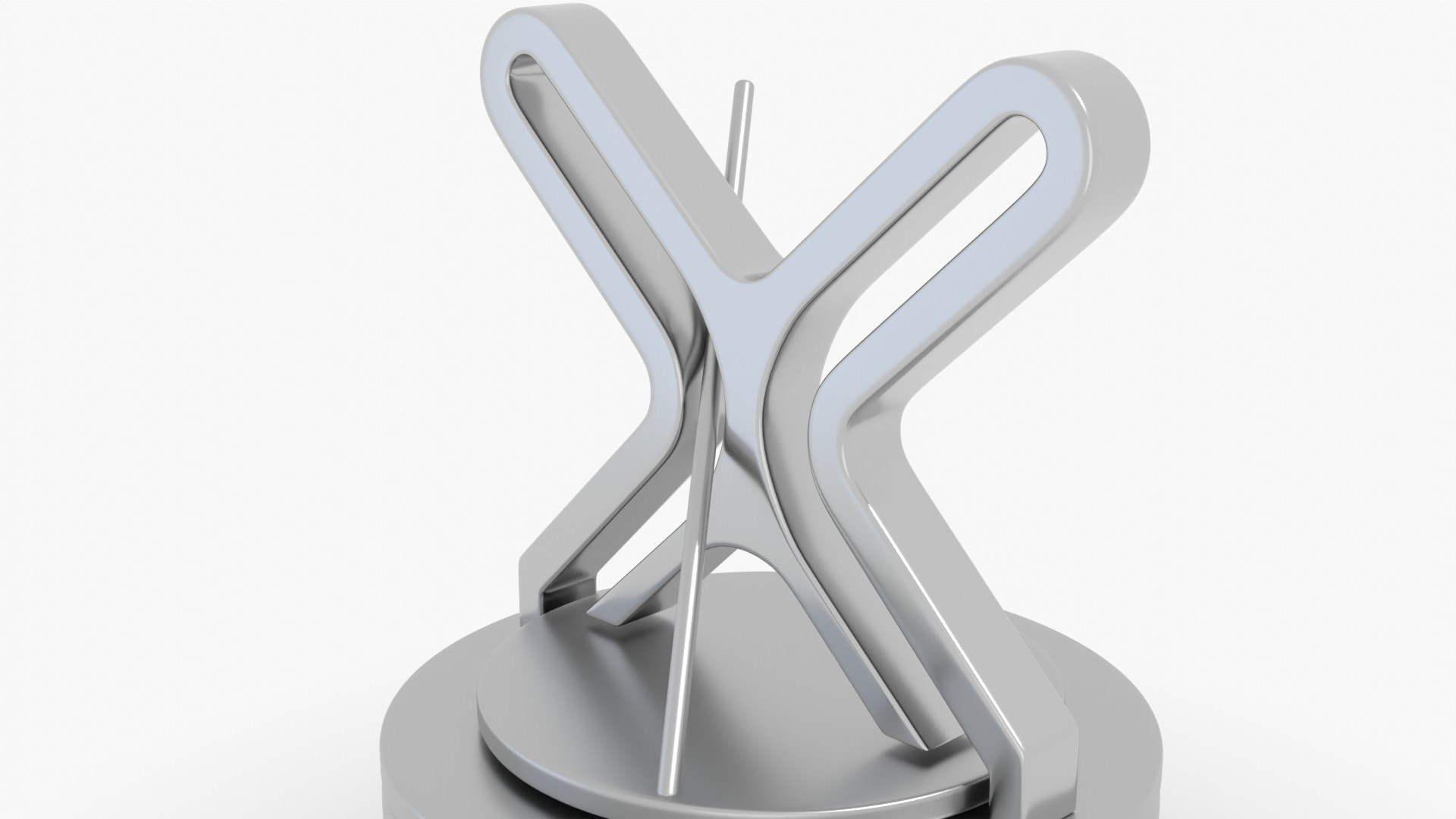 3D Hyperbolic Slot Metal Model - TurboSquid 1947957