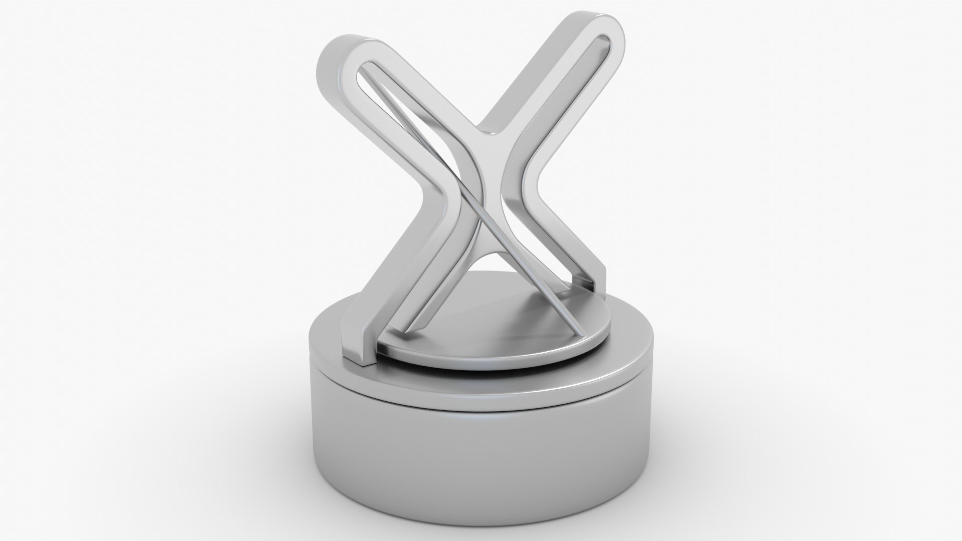 3D Hyperbolic Slot Metal Model - TurboSquid 1947957