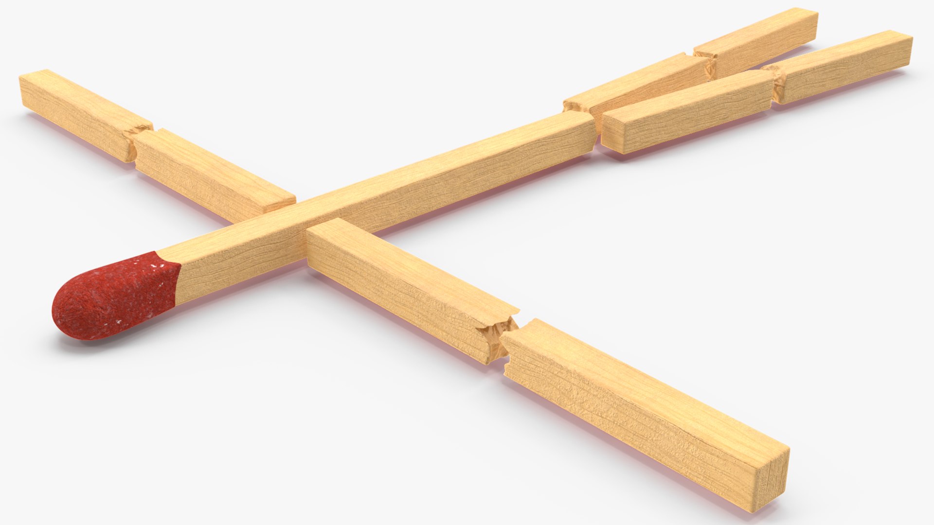 3D Matchstick Man Rigged - TurboSquid 2027734