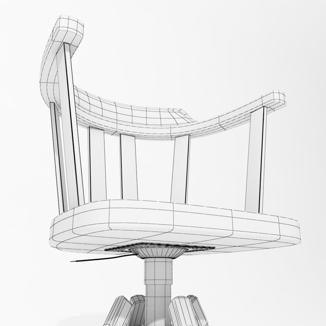3d Model Ikea Feodor Swivel Chair