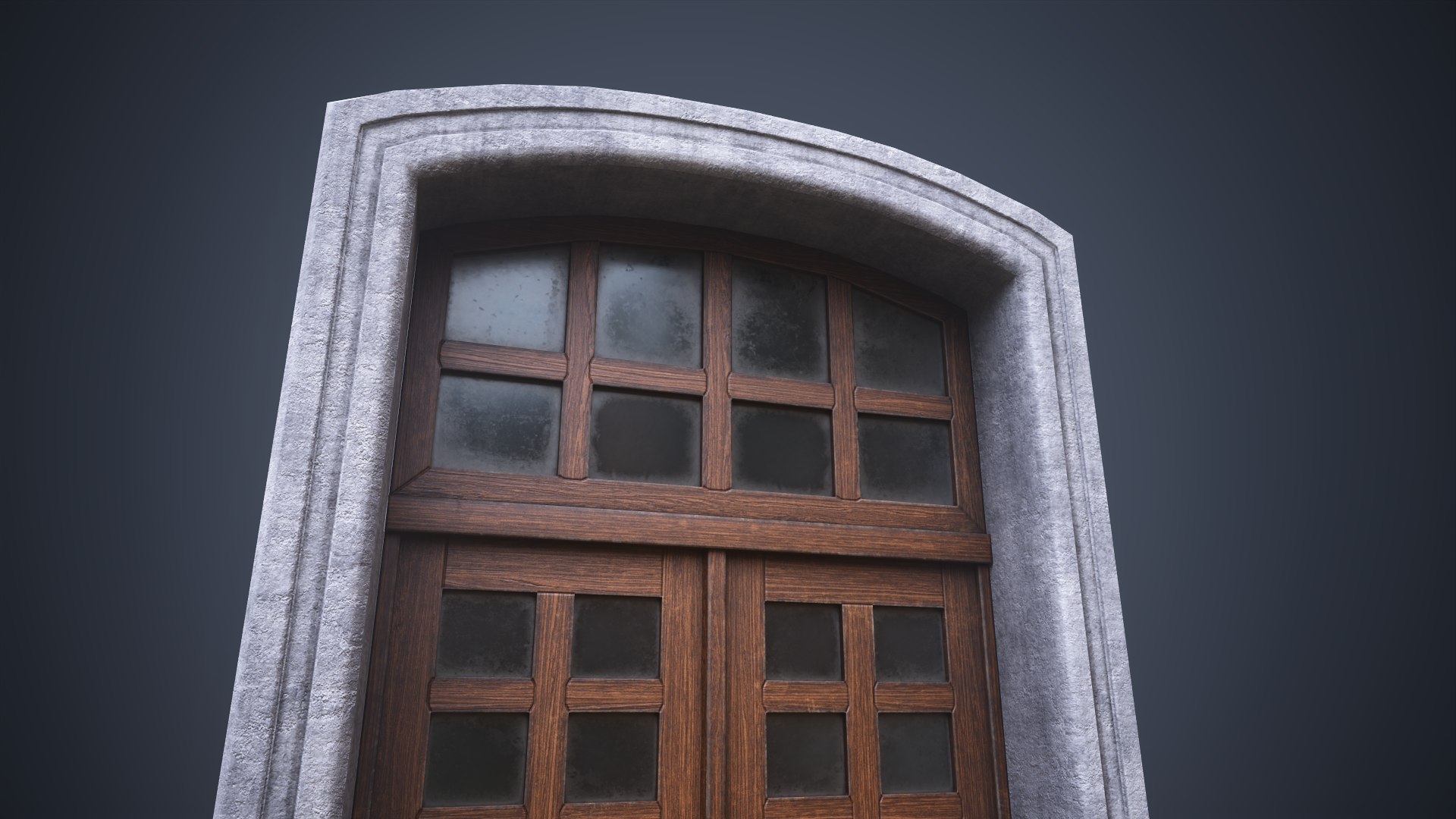 3D model Old front door - TurboSquid 2049266