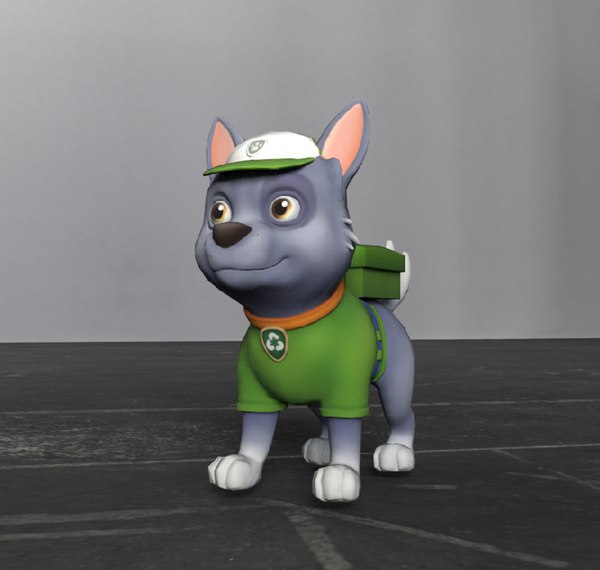Paw Patrol Rocky Rig Animation 3D Model 3D 모델 - TurboSquid 2099565
