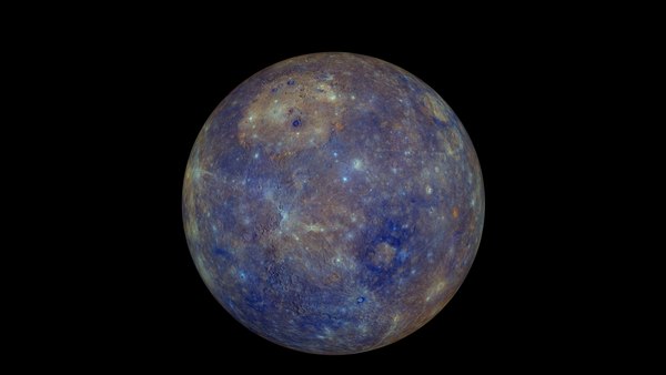 3d realistic mercury