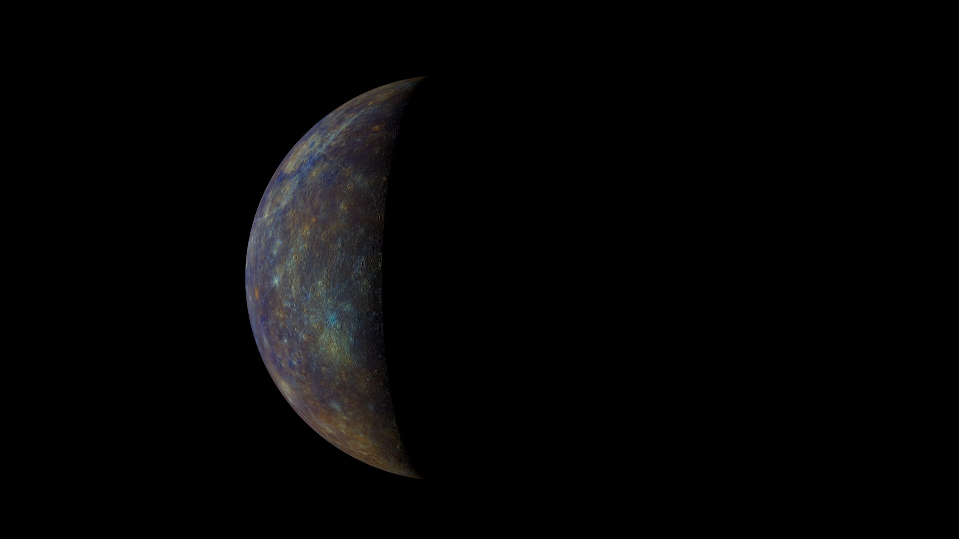 3d Realistic Mercury