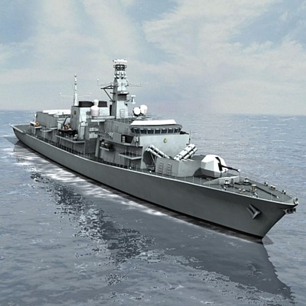 duke class type 23 3d model