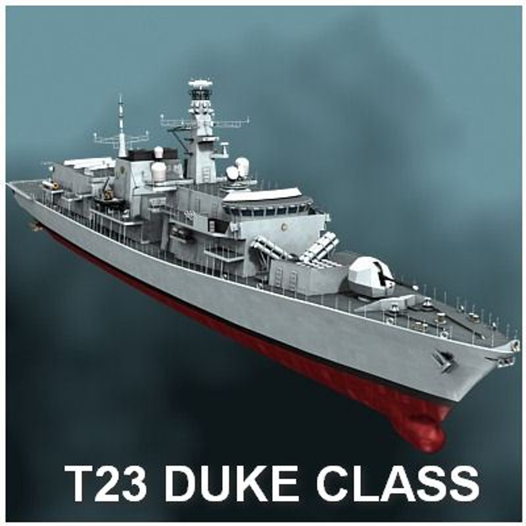 Duke Class Type 23 3d Model