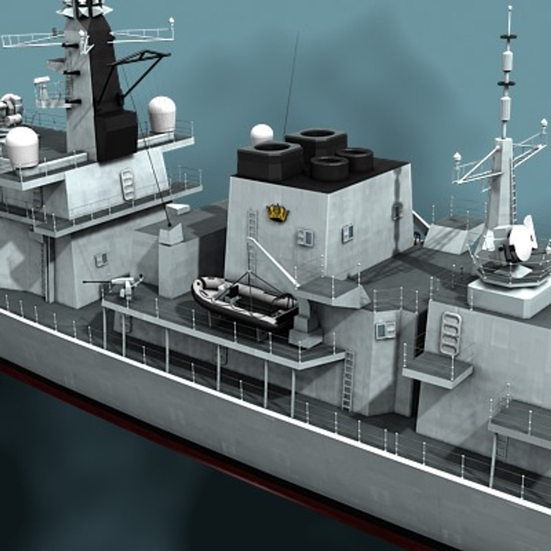 Duke Class Type 23 3d Model