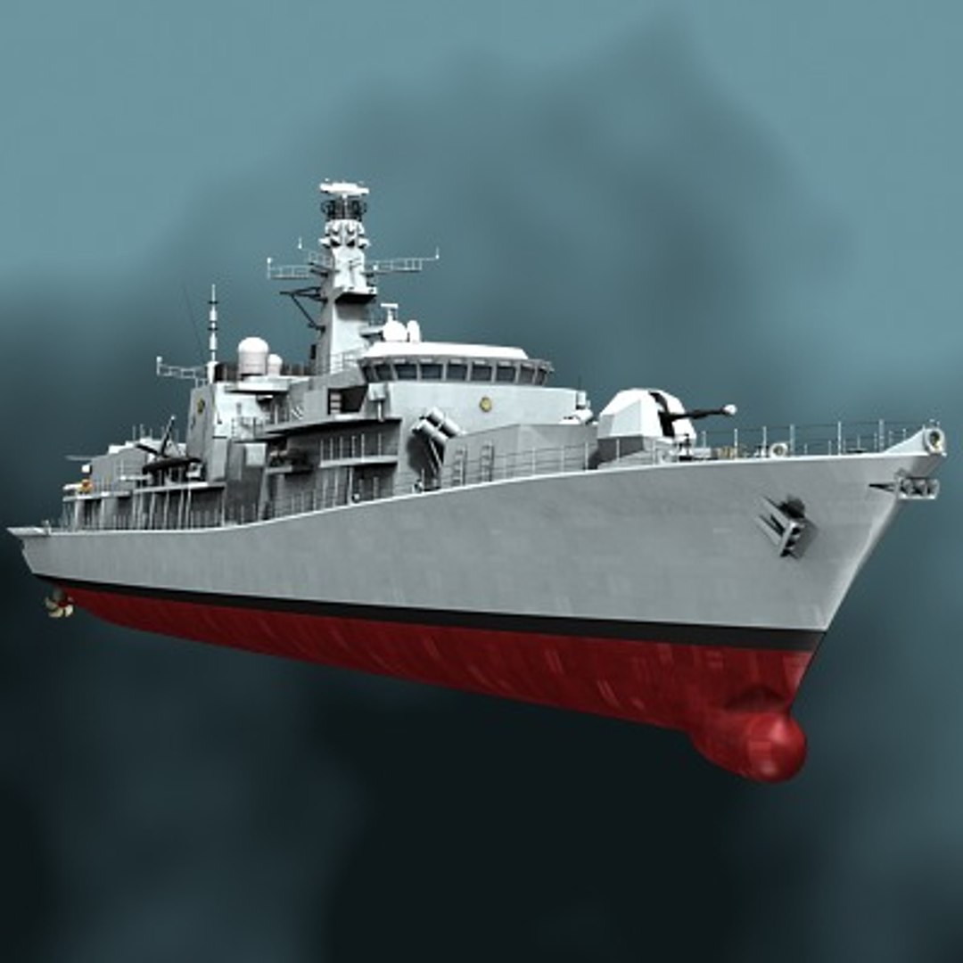 Duke Class Type 23 3d Model