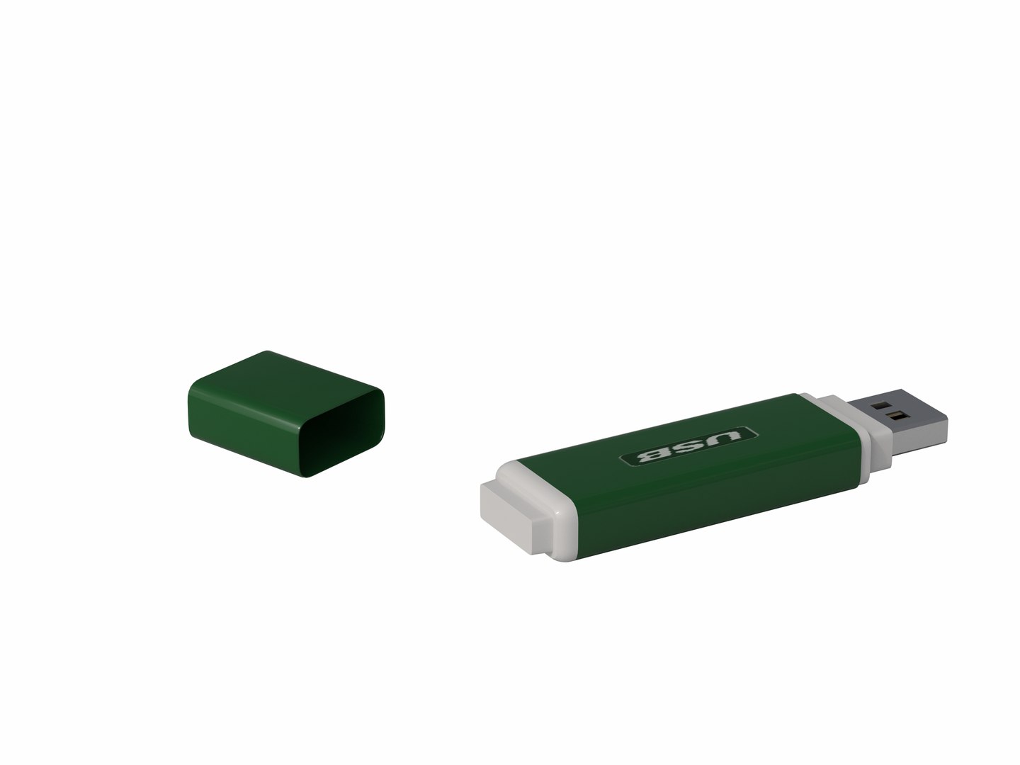 Usb Flash Drive Model - TurboSquid 1197407