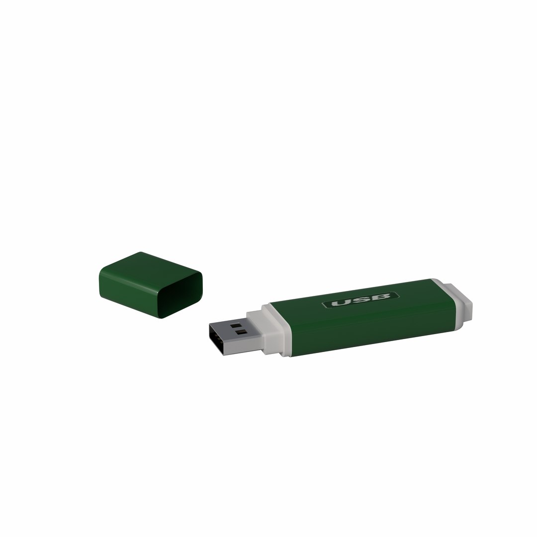 Usb Flash Drive Model - TurboSquid 1197407