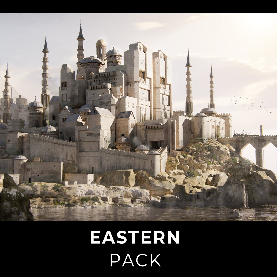 Eastern Kingdom 3D Model - TurboSquid 1629749