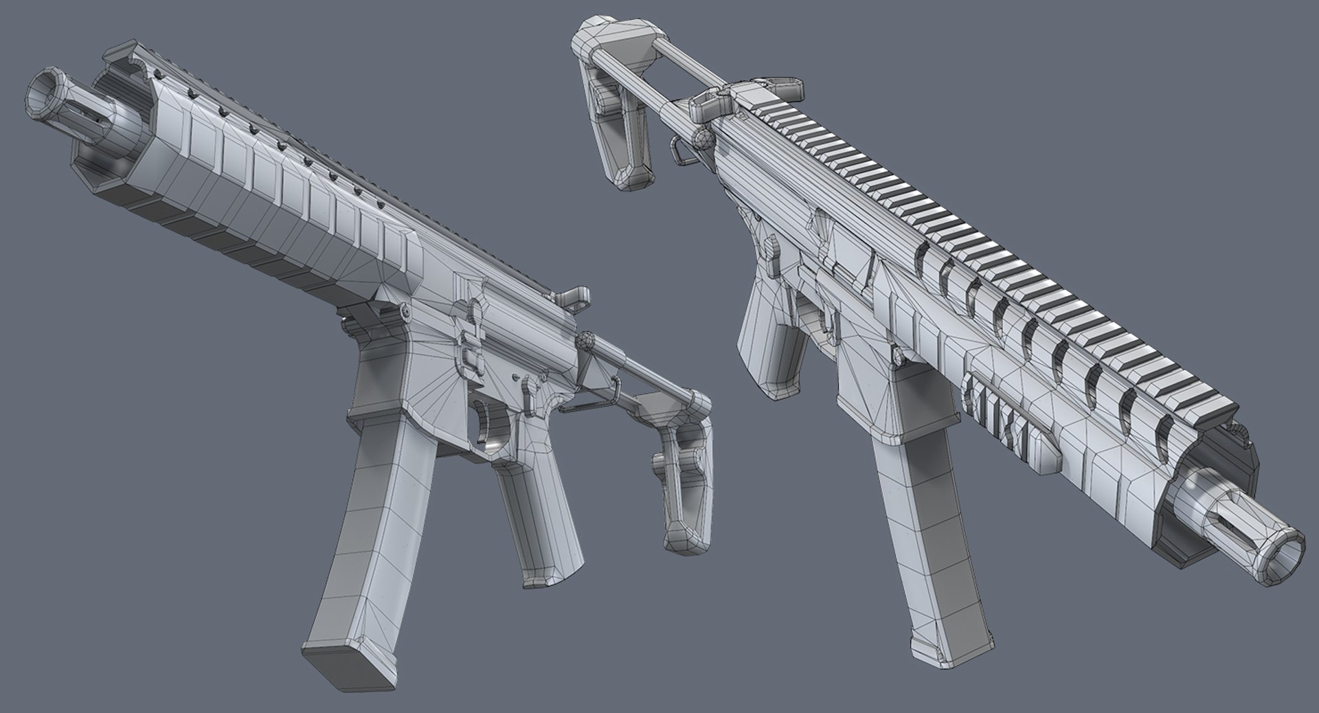 3D Sig Sauer Mpx Sbr - TurboSquid 1236267