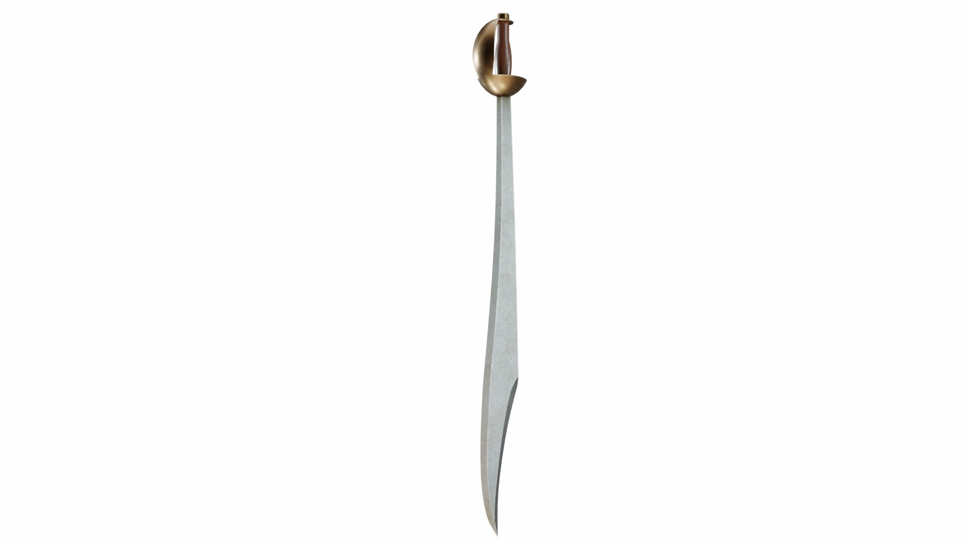 Curved Sword 6 3D Model - TurboSquid 2048910