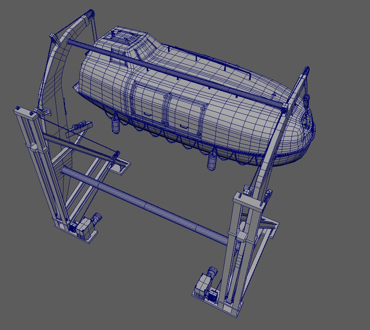 Lifeboat Boat Conventional 3D Model - TurboSquid 1532719