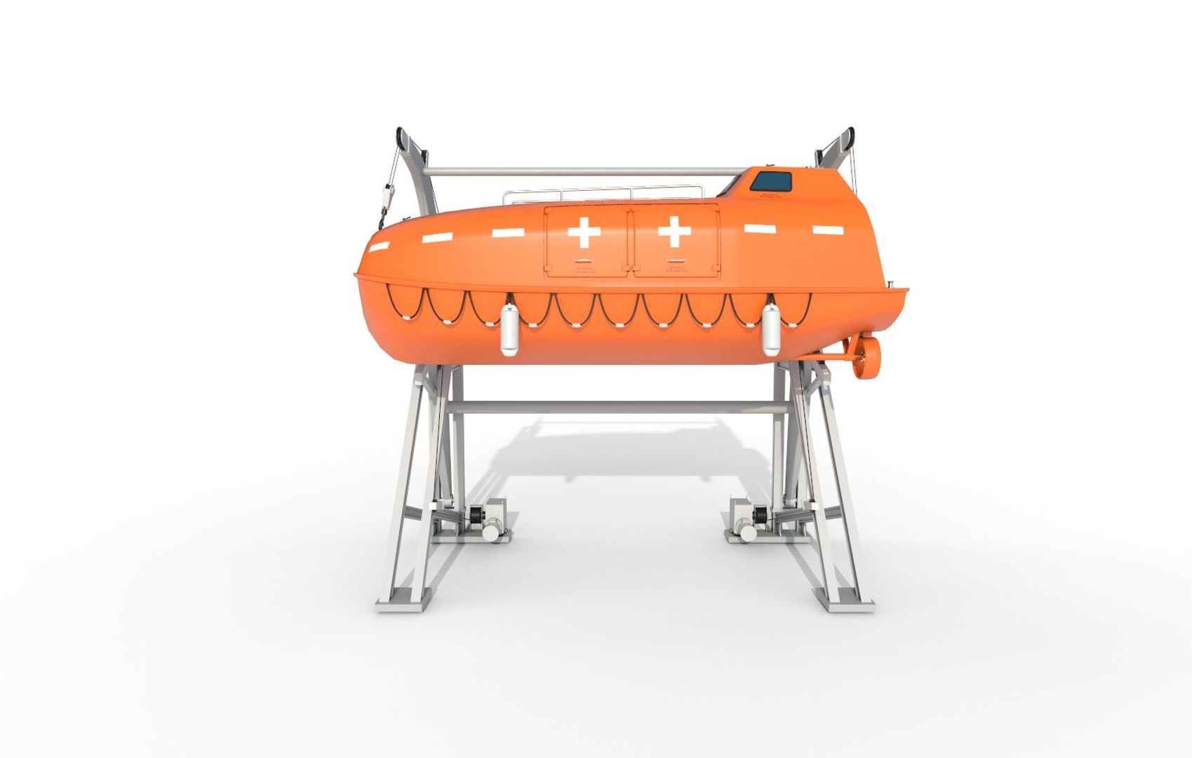 Lifeboat Boat Conventional 3D Model - TurboSquid 1532719