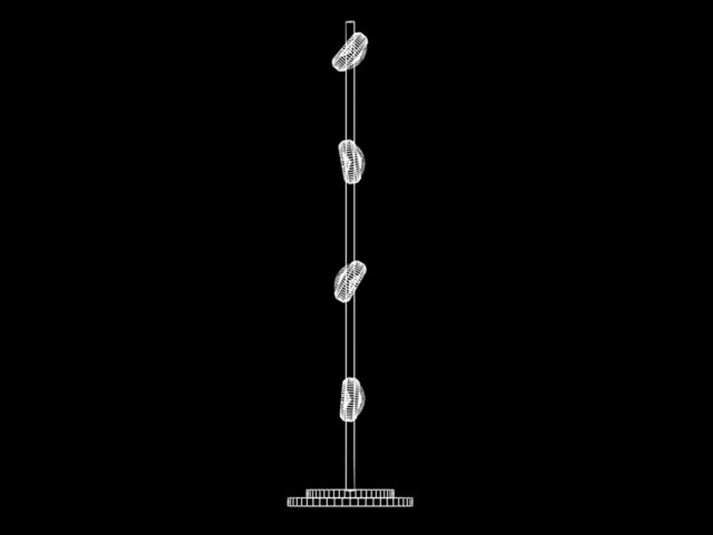 3d halogen light model