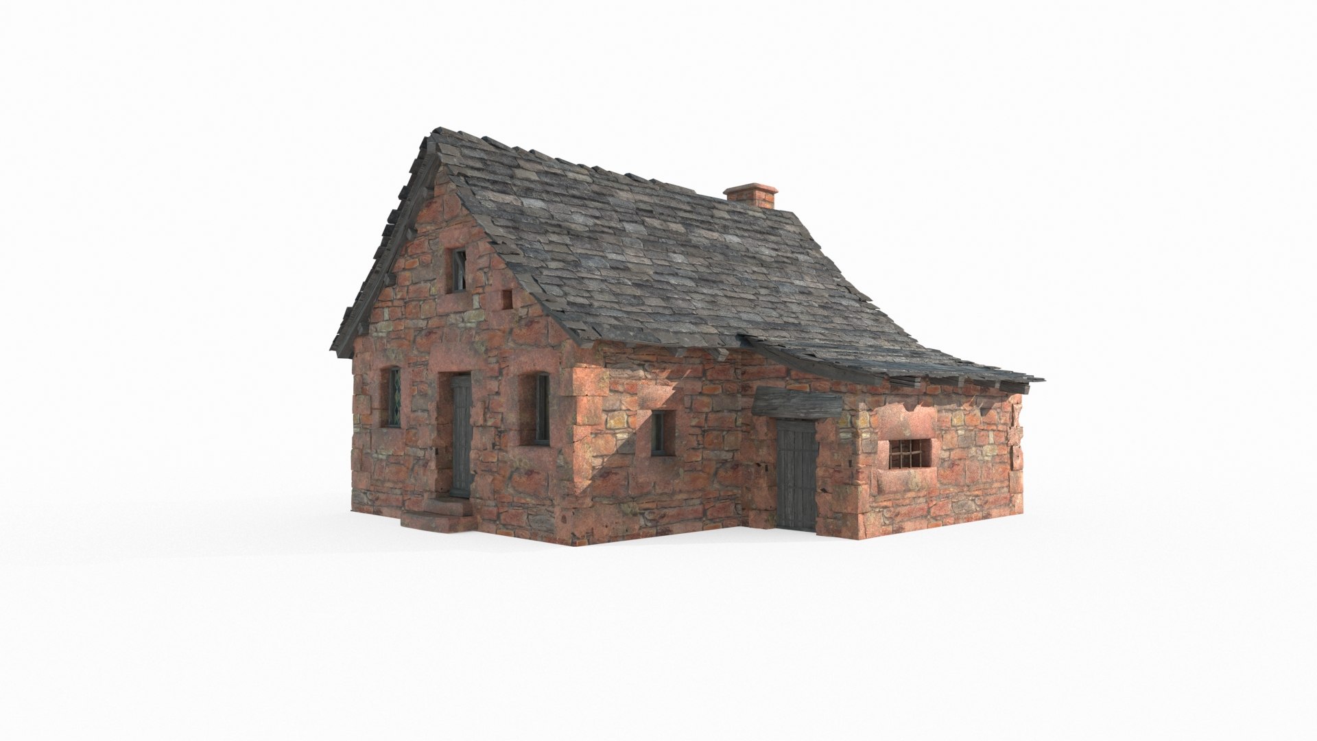 3D Small Houses In Medieval Architecture Model - TurboSquid 2348111