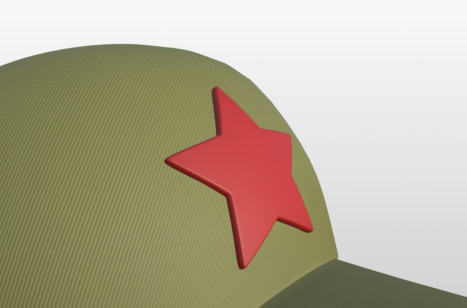 Red Star Cap 3D model - TurboSquid 2118207