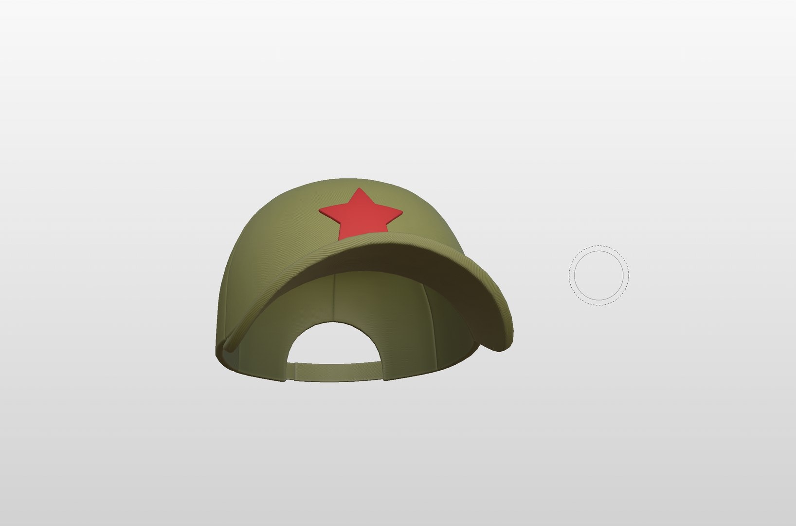Red Star Cap 3D Model - TurboSquid 2118207