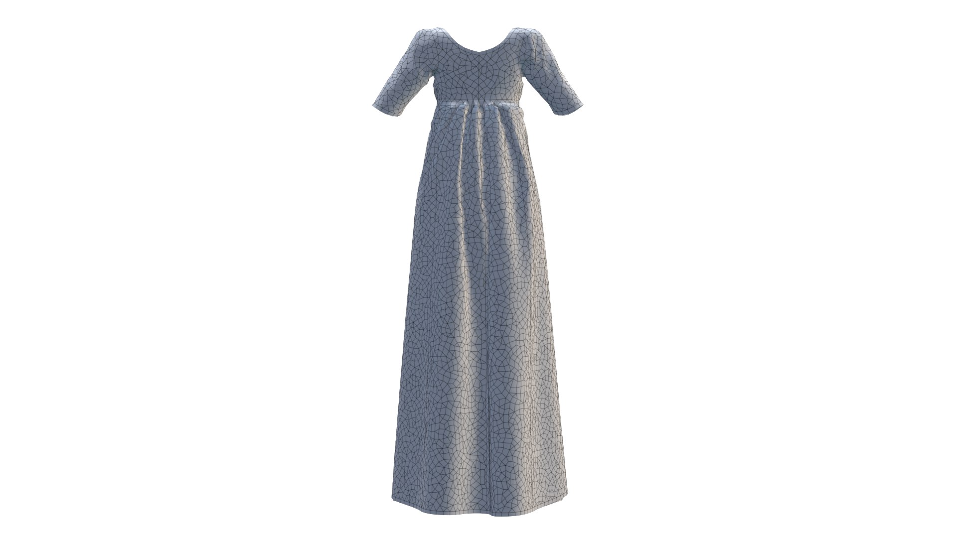 Regency Dress 3D Model 3D Model - TurboSquid 2304530