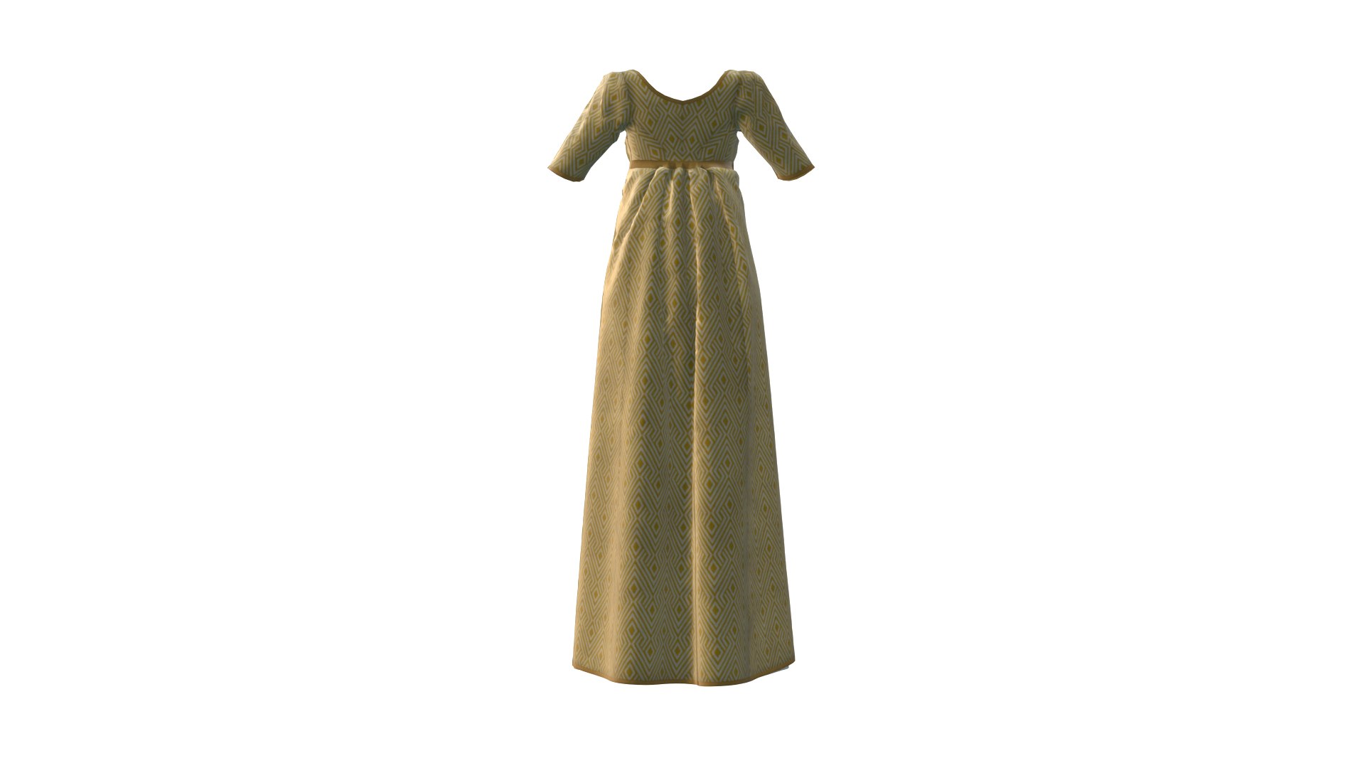 Regency Dress 3D Model 3D Model - TurboSquid 2304530