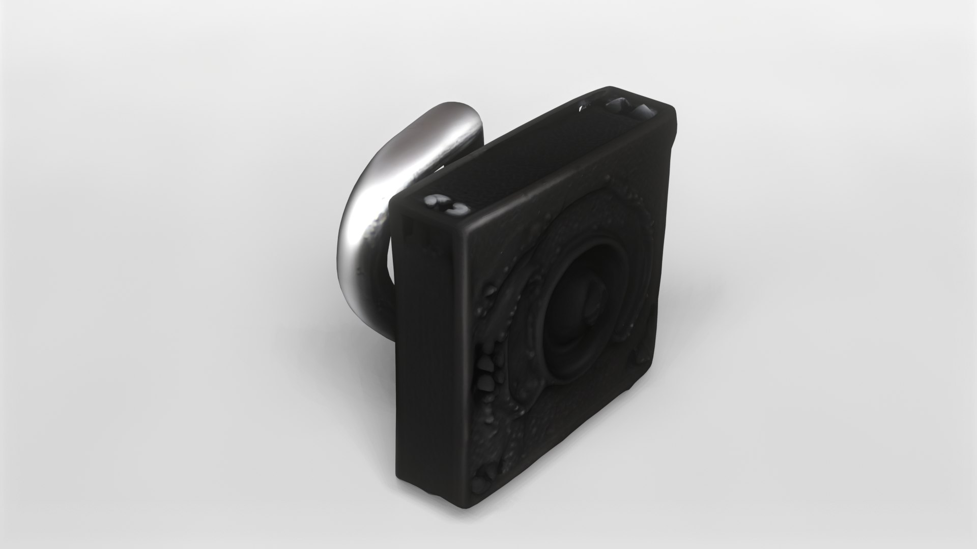3D Vintage Metal Door Handle 3D Model - TurboSquid 2417945