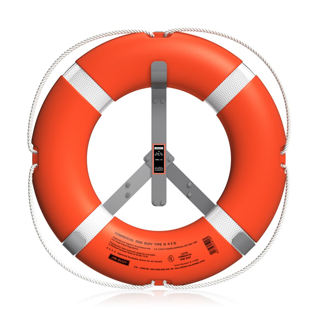 3d model life buoy