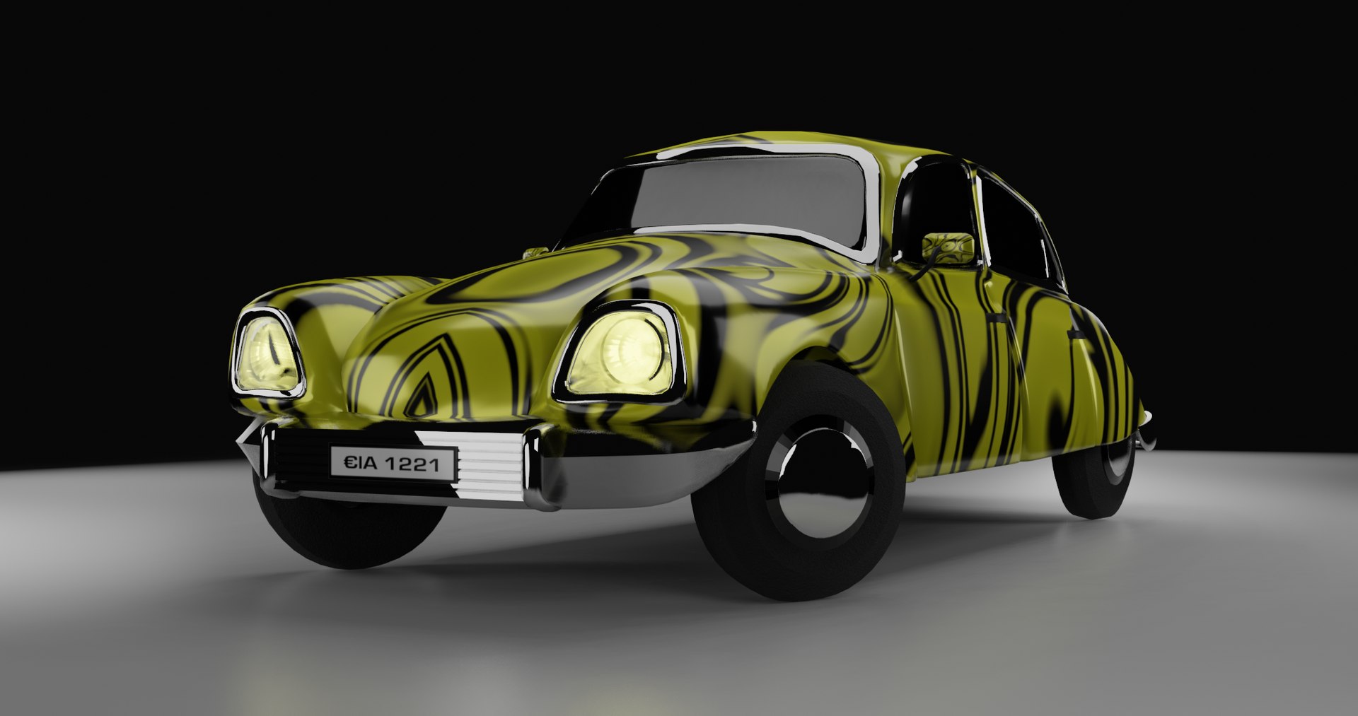 Cartoon Car 3D - TurboSquid 1761589