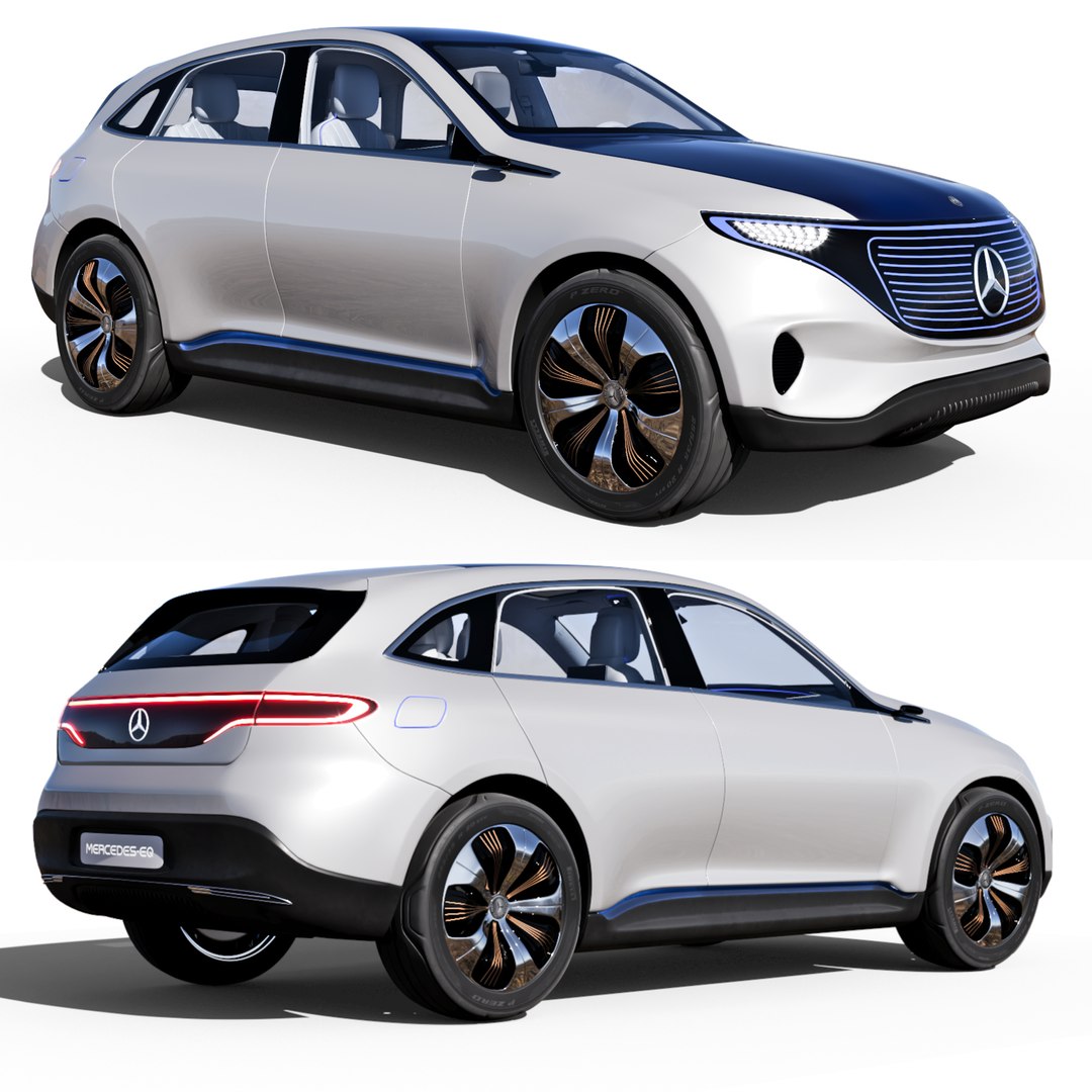 Mercedes EQ SUV Model - TurboSquid 2125090