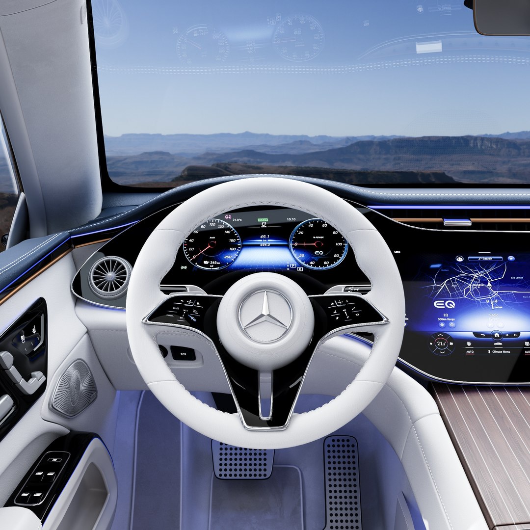 Mercedes EQ SUV Model - TurboSquid 2125090