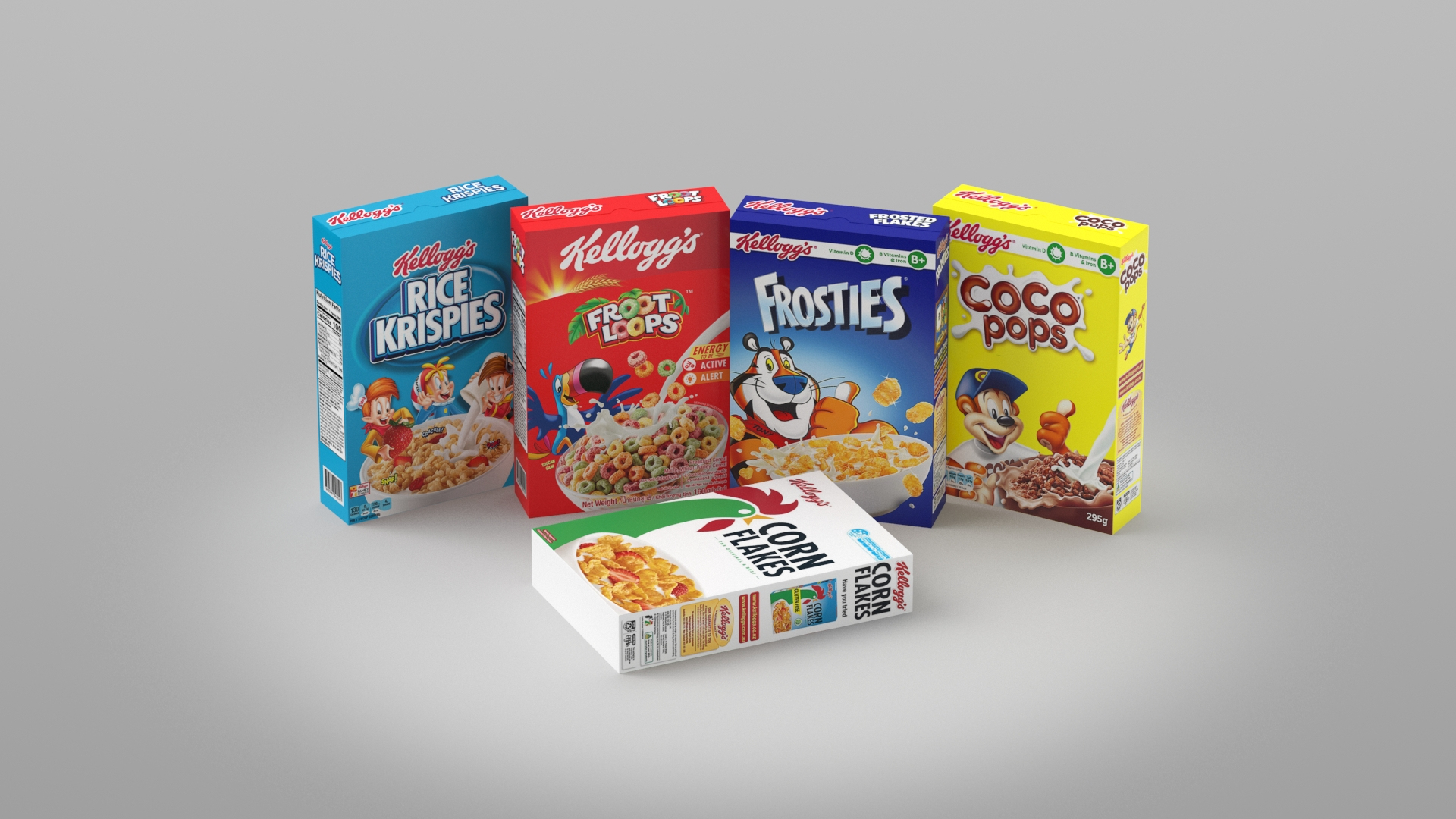 3D Cereal Box S - TurboSquid 1677616