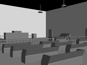 3D Courtroom Models | TurboSquid
