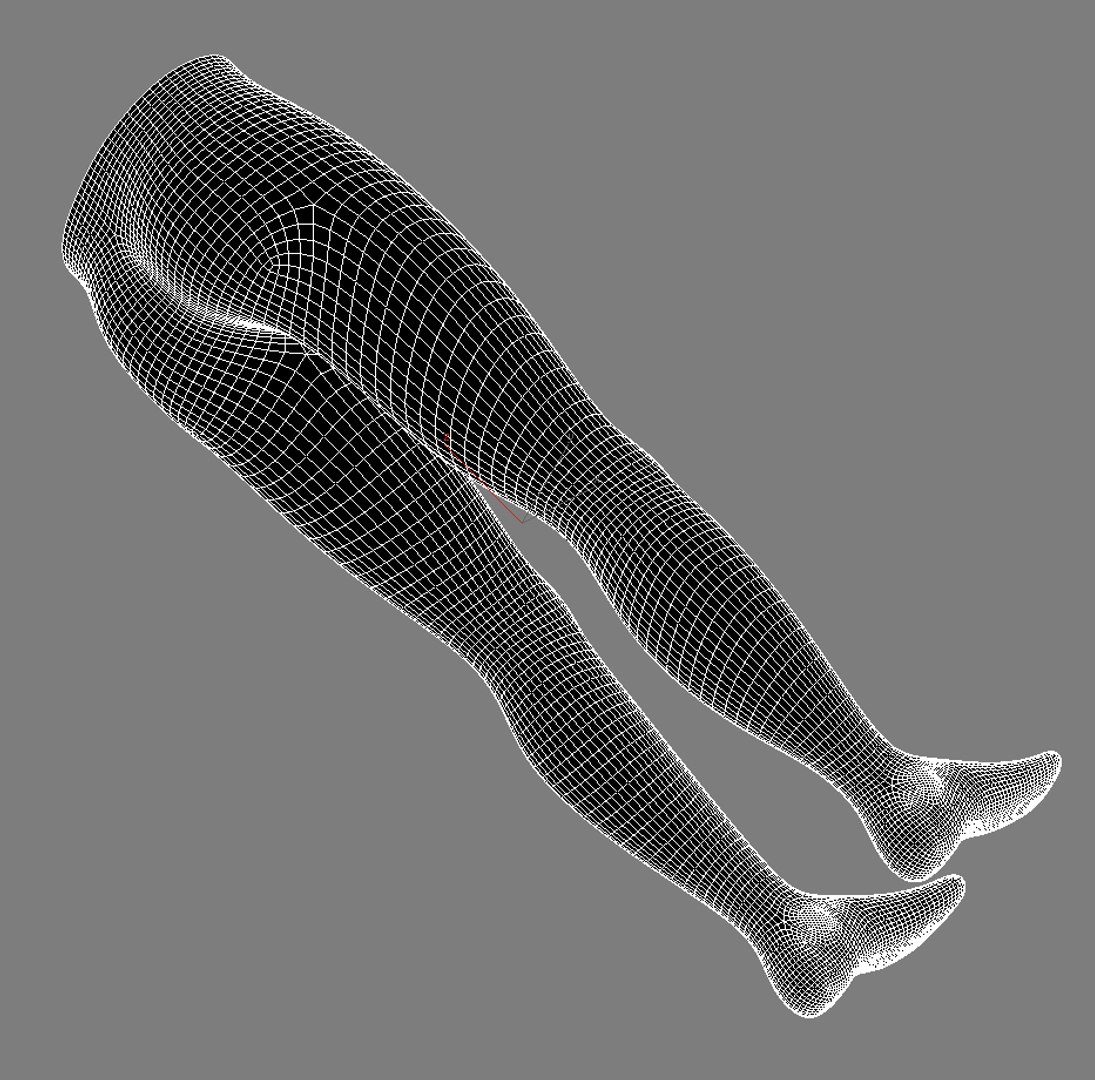 3D legs - TurboSquid 1596176