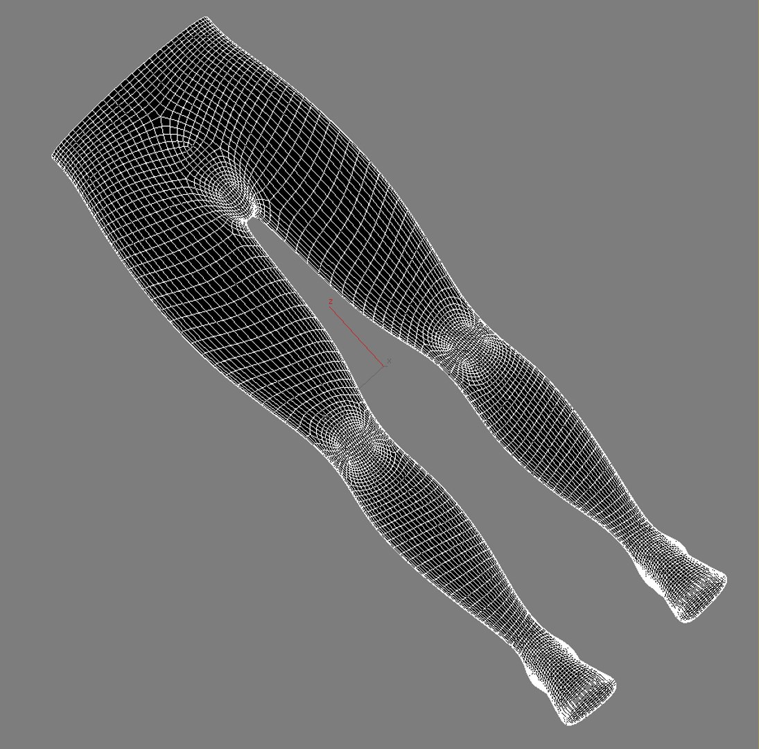 3D legs - TurboSquid 1596176