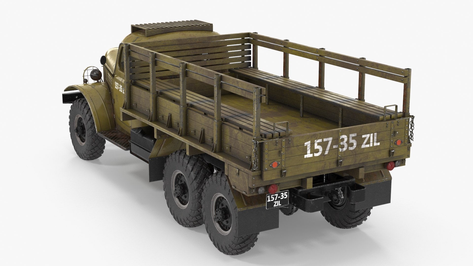 Zil-157 Zil 3D Model - TurboSquid 1594294