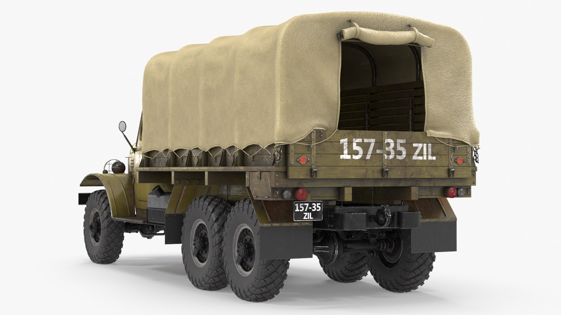Zil-157 Zil 3D Model - TurboSquid 1594294