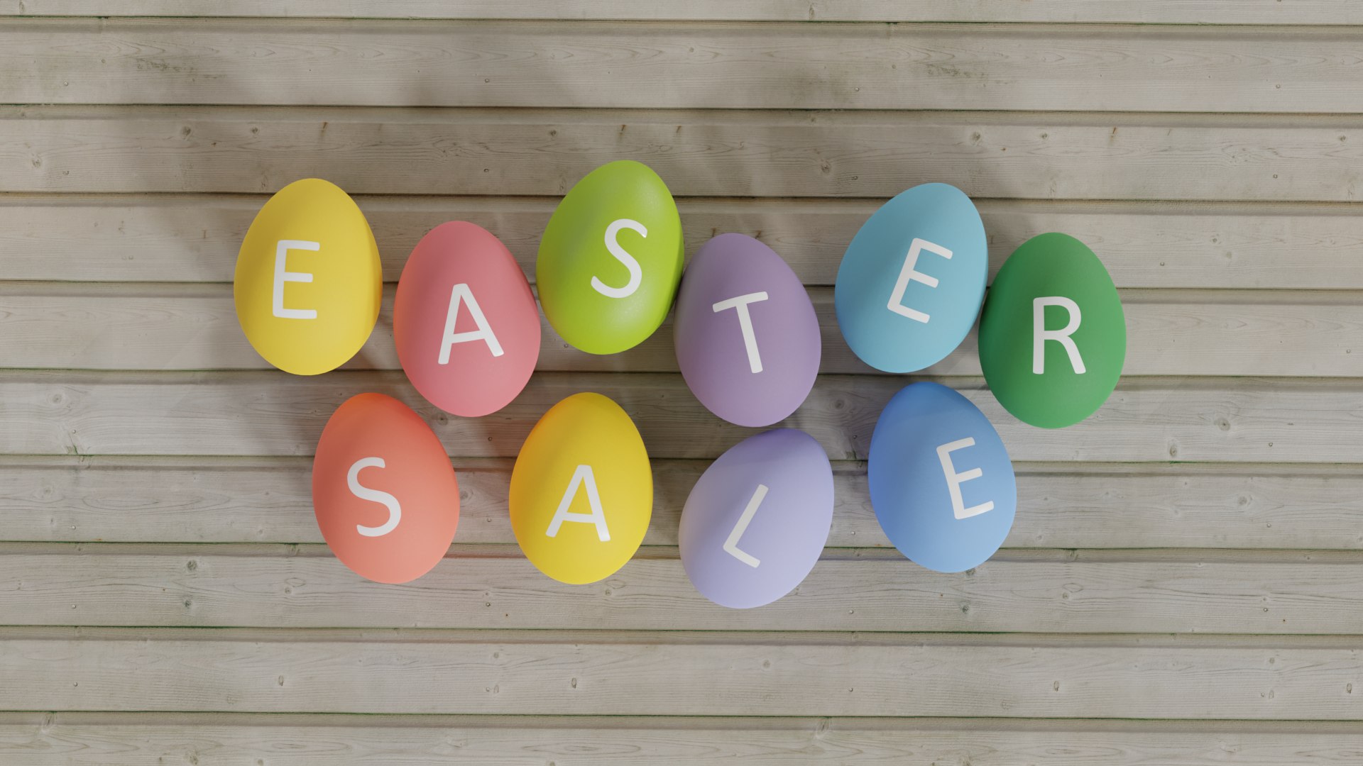 3D Easter Sale Egg Set Model - TurboSquid 2025204