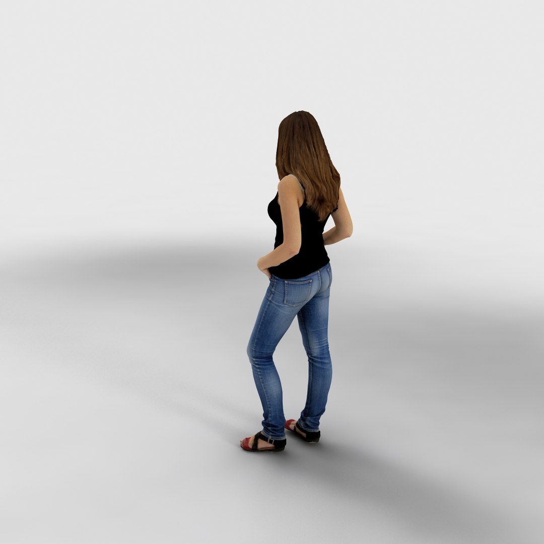 Scan People Smile 3d Model