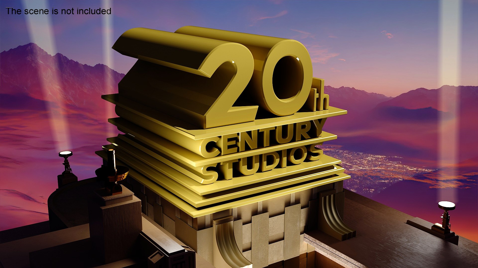20th Century Fox Studios 3D - TurboSquid 2326388
