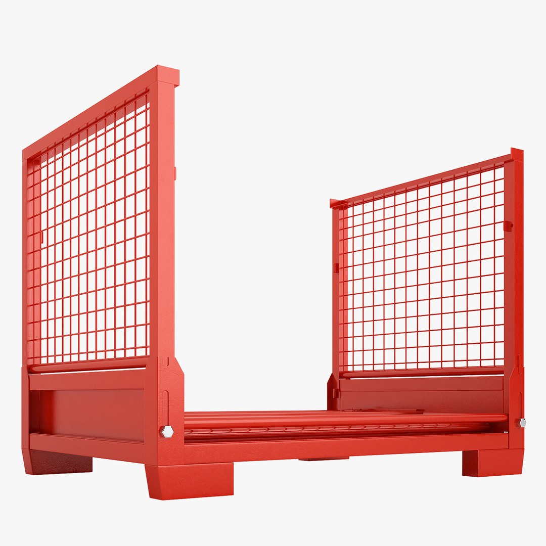 3D Collapsible Cage Pallet 12 - TurboSquid 2076904