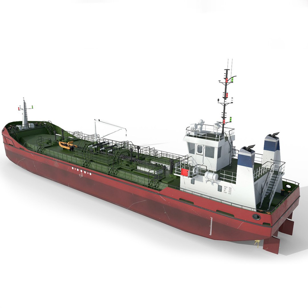 3D Small Tanker Model - TurboSquid 1627030