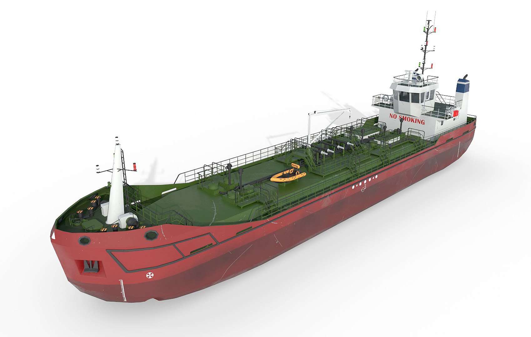 3D Small Tanker Model - TurboSquid 1627030